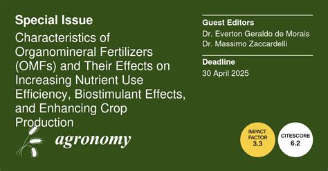 Agronomy Mdpi On Linkedin Newspecialissue Agronomy
