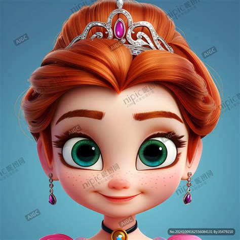 Ai创作图卡通公主头像 调皮的小公主卡通形象 3d卡通女孩 动漫卡通小公主 戴皇冠卡通公主 卡通写实人物 仿3d卡通形象 公主图片大全大图 迪士尼公主 大眼睛公主 Q版公主 公主人物素材 卡通