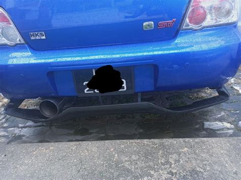 Voltex Rear Diffuser Carbon Fibre Car Accessories Accessories On