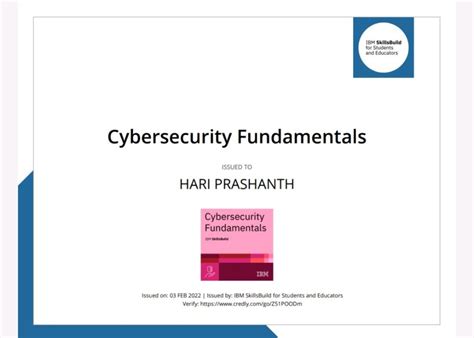 Ibmskillsbuild Ibmindia Snsinstitutions Snsdesignthinkers Snsce Hariprasanth S