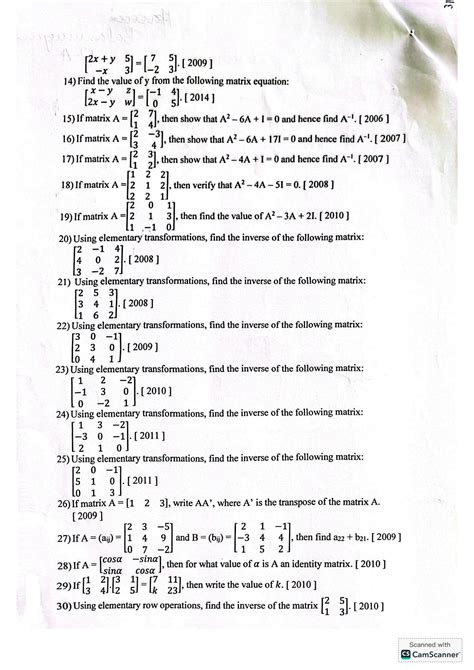 SOLUTION Matrices Solved Prolems Gr 12 Studypool