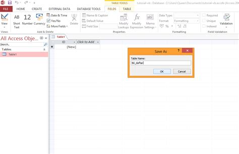 Cara1komputer C1k Cara Membuat Database Pada Msaccess