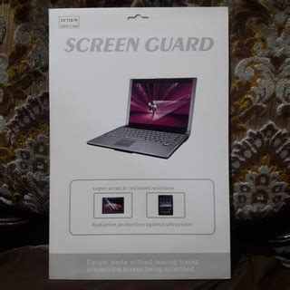Jual Screen Protector Pelindung Layar Anti Gores Laptop Inch Shopee Indonesia