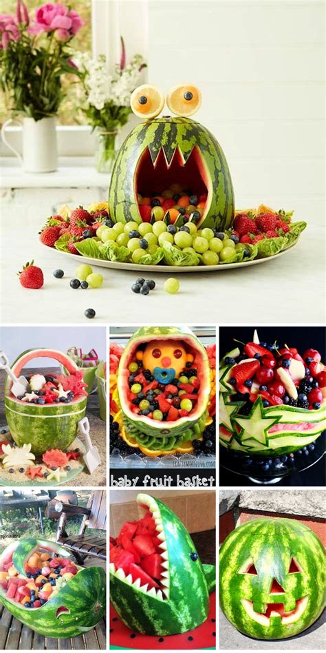 25 Easy Watermelon Carving Ideas And Decorations Diy Folly