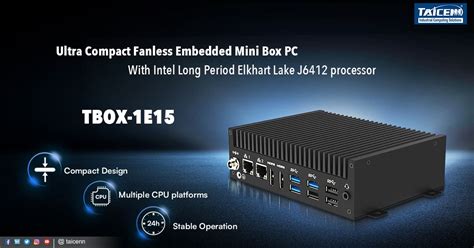 Eason Tsang On Linkedin Boxpc Elkhart J6412 Embedded Embeddedsystem Fanless Minipc