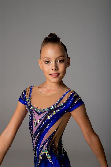 Купальник для художественной гимнастики Небо Тосканы — купить в