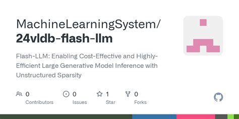 Github Machinelearningsystem 24vldb Flash Llm Flash Llm Enabling