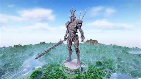 Minecraft Jyggalag Tes Statue Free Schematic Minecraft Map