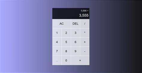How To Create A Calculator Using Html Css And Javascript