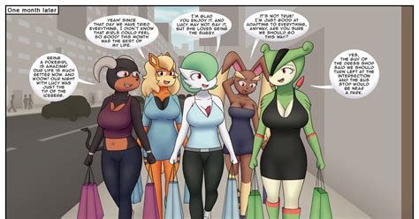 ウインディ The Pokestrip Club Part 13 Com Decouremのマンガ ミミロップ サーナイト