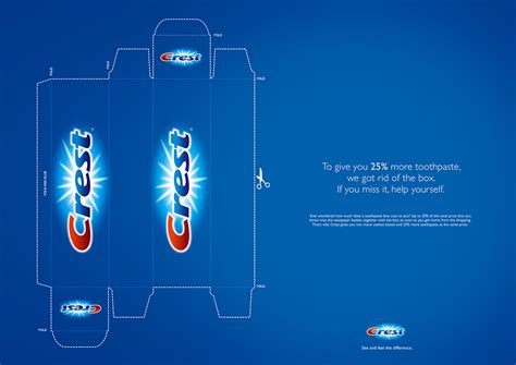Crest Toothpaste Print Ad