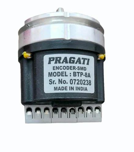 Black Pragati Turret Encoder For Industrial Solid At ₹ 7500 Piece In Ahmedabad