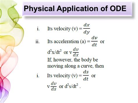 Application Of Ordinary Differential Equation In Civil Engineering Pptx
