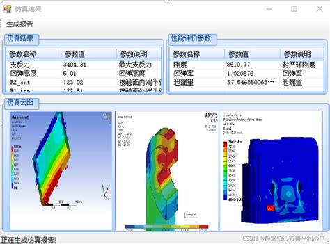 Abaqus二次开发实例——基于abaqus的自动化仿真系统分享 Csdn博客