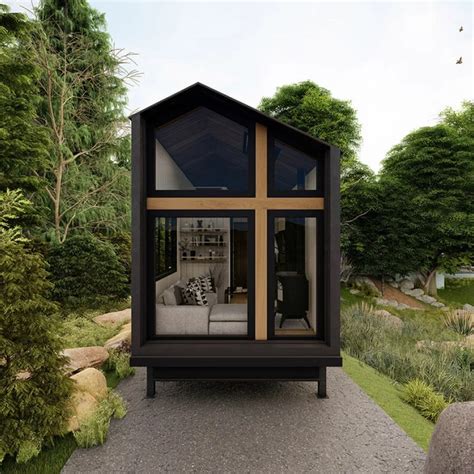 Tinyhouse Tekerlekli Mobil Evler Taşınabilir Mobil Evler