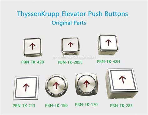 Thyssenkrupp Elevator Push Buttons