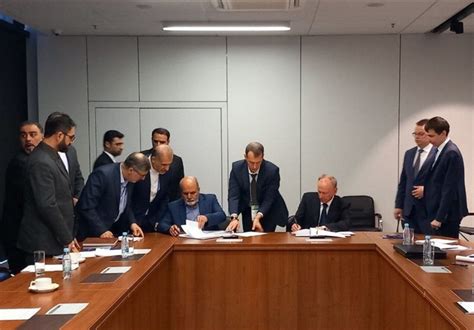 امضای یادداشت تفاهم امنیتی بین ایران و روسیه تسنیم