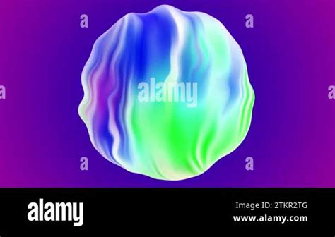 Abstract Liquid Sphere Animation Motion Background Liquid Golden
