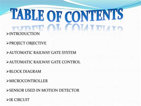 wireless automatic railway gate control pptx technology and computing