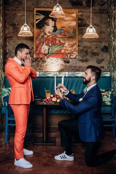 STYLISH SAME SEX ENGAGEMENT Bespoke Bride Wedding Blog