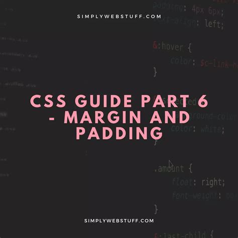 What To Know About Margin And Padding In Css Simply Web Stuff