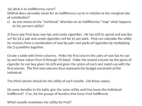 Pptx 1a What Is An Indifference Curve Dokumen Tips