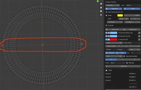 Measurement How To Display Line Using Measurelt Between Two Vertex Blender Stack Exchange