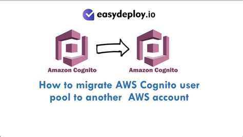 How To Migrate Aws Cognito User Pool To Another Aws Account No
