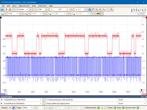 crankshaft position sensor wave pattern