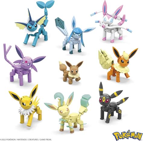 Buy Mega Pokémon Every Eevee Evolution Toy Building Set Vaporeon Jolteon Flareon Espeon