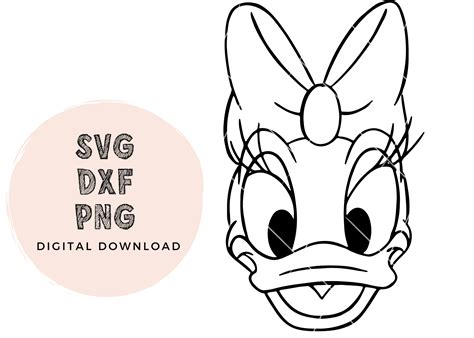 How To Draw Daisy Duck Face