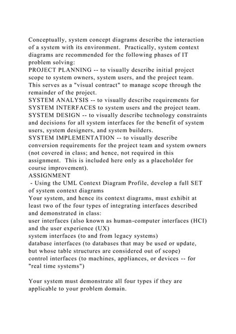 Conceptually System Concept Diagrams Describe The Interaction Of A Docx