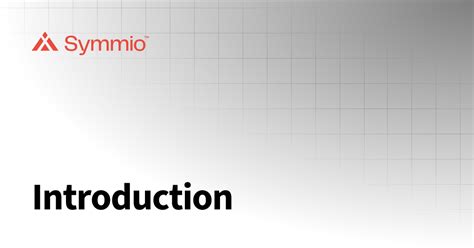 Introduction Symmio Protocol Gitbook