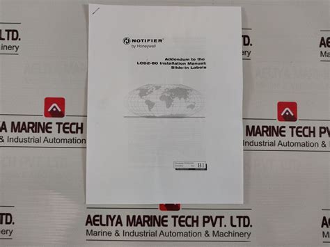 Notifier Honeywell Lcd2 80 Backlit Lcd Annunciator Aeliya Marine