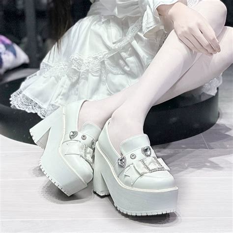 Jirai Kei Shoes Subculture Platform Shoes Honey Wardrobe
