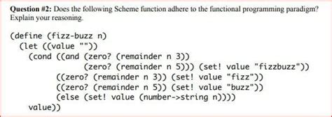Solved Question 2 Does The Following Scheme Function