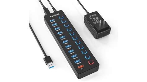 Powered USB Hub Review Port USB Splitter Mini PC Reviewer