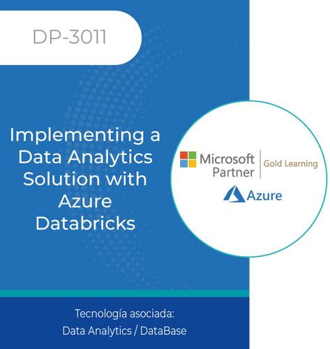 Dp 3011 Implementing A Data Analytics Solution With Azure Databricks Netec
