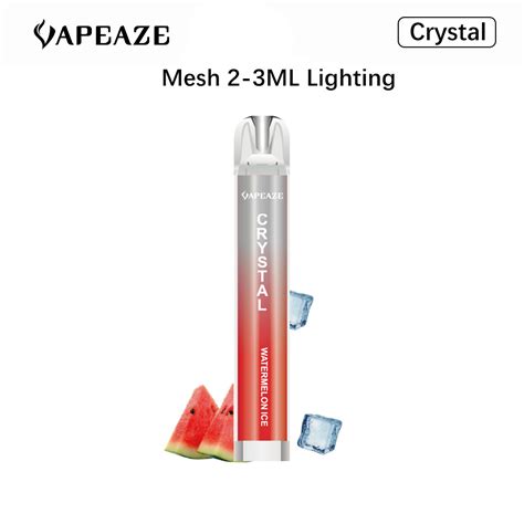 Multiple Flavors Colorful Electronic Cigarette Crystal Awesome Design Vape Lower Nicotine