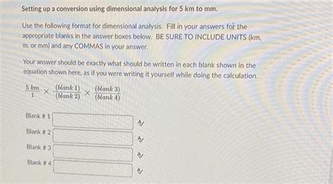 [solved] Setting Up A Conversion Using Dimensional Analysi