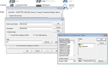 Solved How To Connect Foxpro With Remote System Using System DSN In Php Experts Exchange