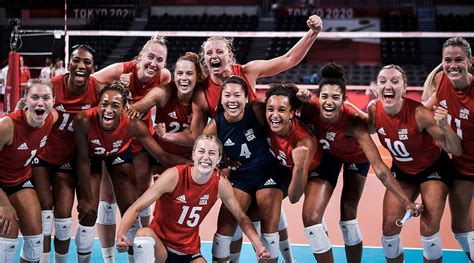 2020 Olympic Games Usa Women Vs Italy Usa Volleyball