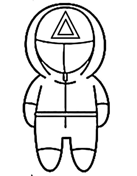 Coloriage Squid Game T L Charger Et Imprimer Gratuit Sur Coloriageenfant Com