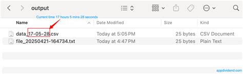 How To Create A Filename Containing Date Or Time In Python