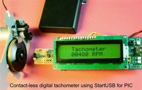 How To Make A Contact Less Digital Tachometer Using Ir Light Reflection