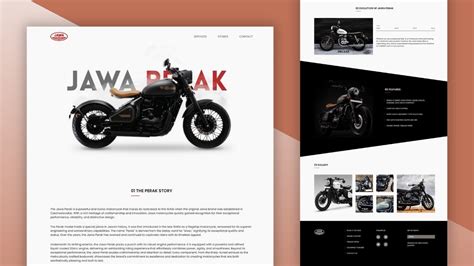 lets design building a bike landing page website using html and css html and css website
