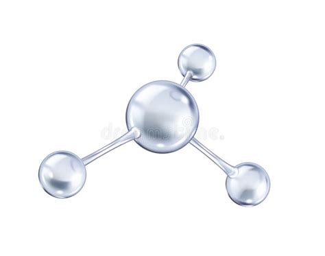 Pure Collagen Molecule Structure From Spheres Illustration Stock Vector Illustration Of Icon