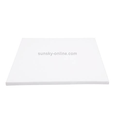 5 Pcs 오일 아크릴 페인트 흰색 빈 사각형 아티스트 캔버스 나무 보드 프레임 40x50cm