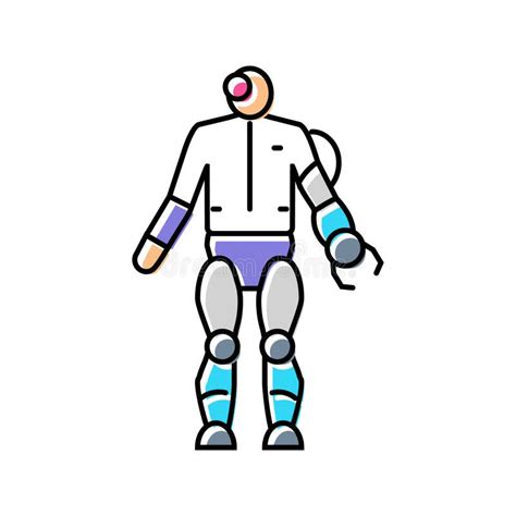 Futuristic Weapon Cyberpunk Color Icon Vector Illustration Stock Illustration Illustration Of