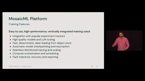Databricks Mosaic Research On Linkedin Training Llms Lessons From The